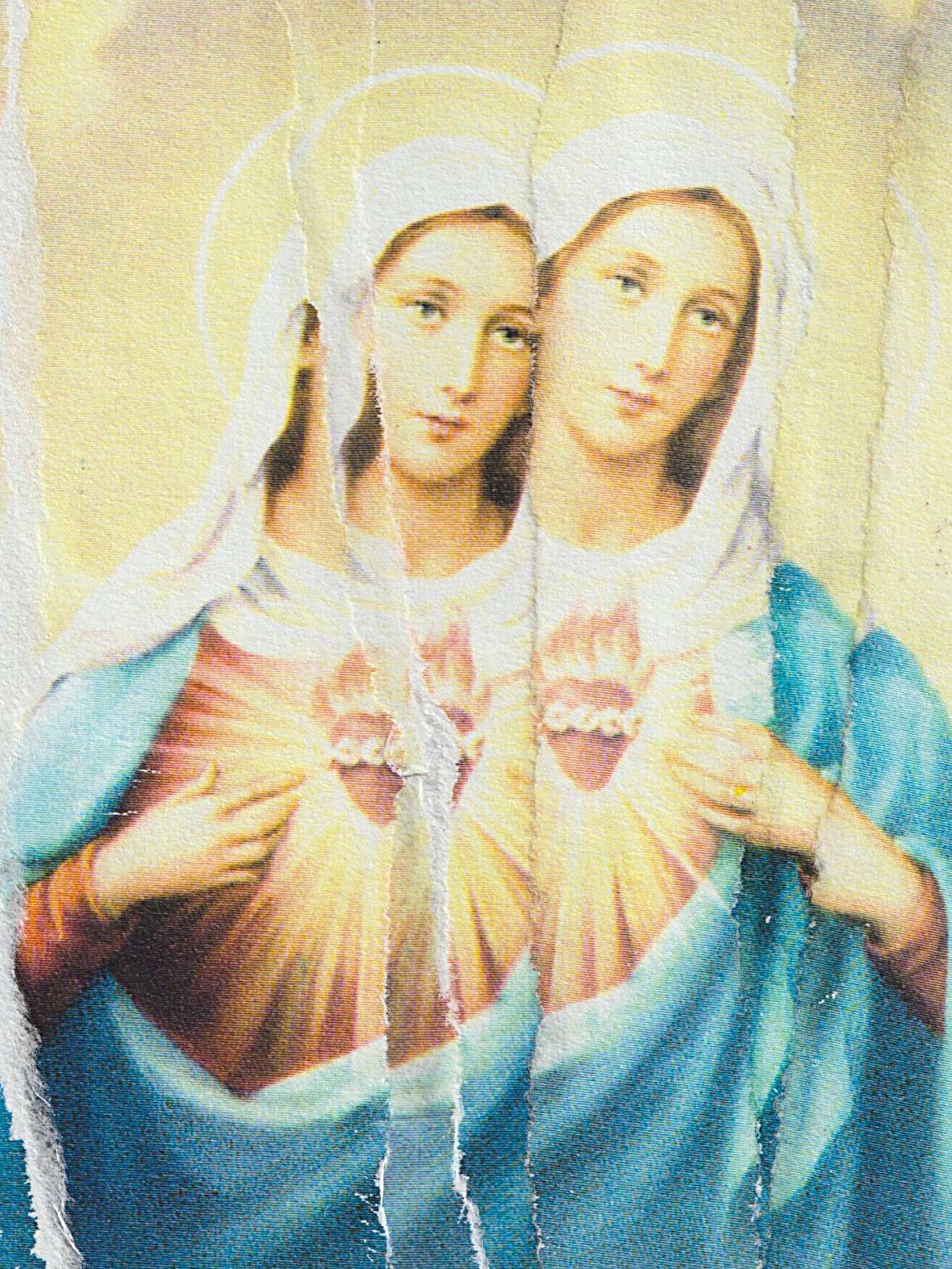 Reimagined Madonna Collages: Inspired by Old Master Paintings ...