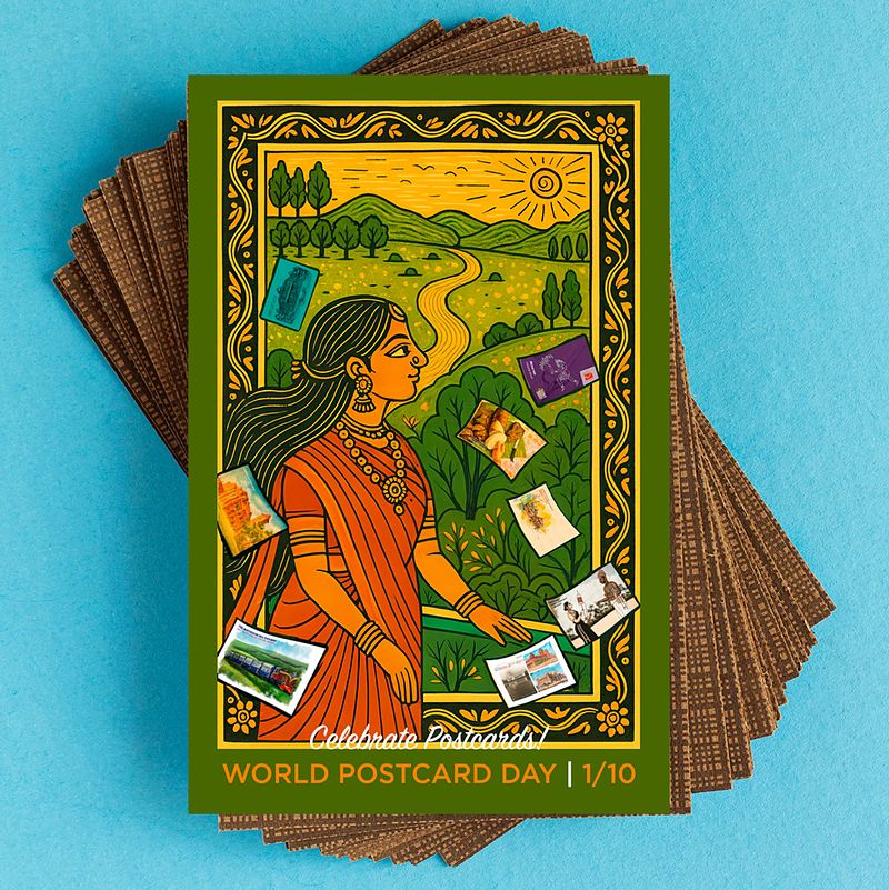 Buy premium postcards from India. Shipping across the Globe.